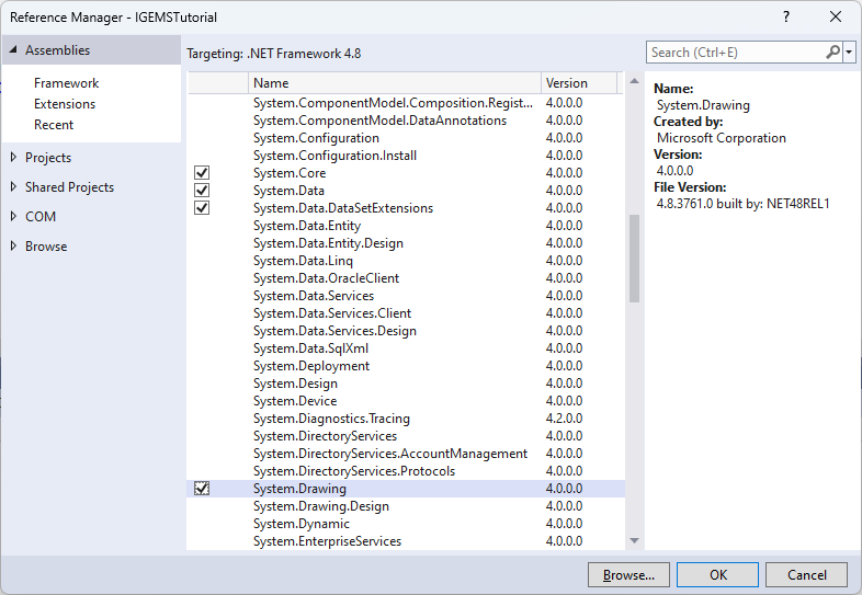 How to create a project – IGEMS Support center