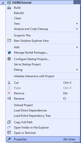 How to create a project – IGEMS Support center