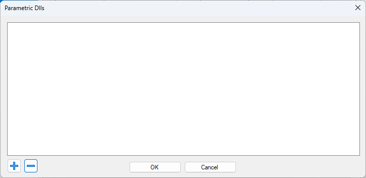 Add DLL to Parametric shapes in IGEMS – IGEMS Support center