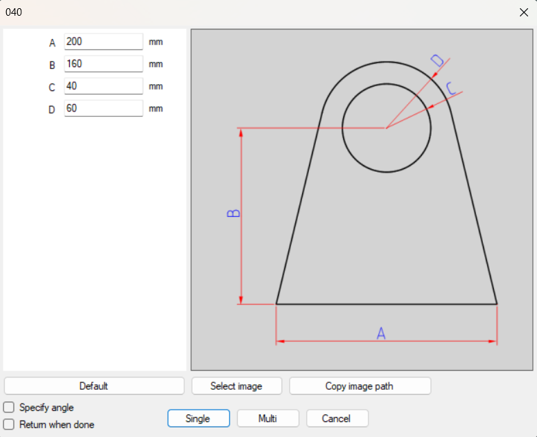 Parametric shapes – IGEMS Support center