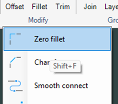 Zero fillet – IGEMS Support center