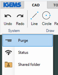 Purge – IGEMS Support center